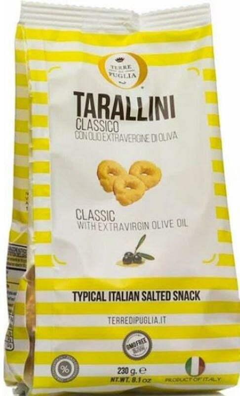Тараллини классические с оливковым маслом "Terra di Puglia" 230 г