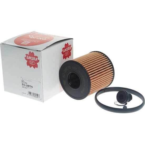 Фильтр масляный Sakura для HYUNDAI Creta (21-), Elantra (20-), Tucson (21-) KIA Sportage (22-) (2.0), EO28170