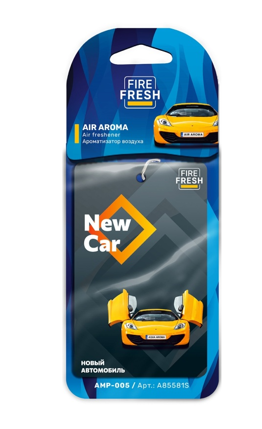 Ароматизатор air aroma (аром. new car/ новая машина) (бумажные)