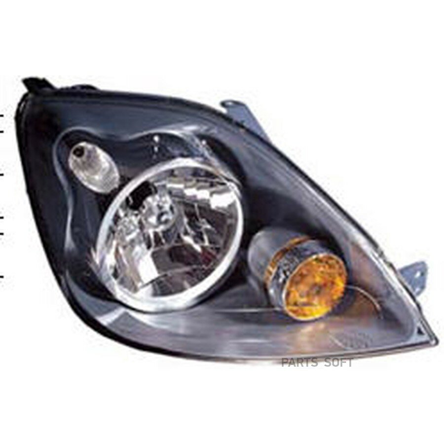 Фара передн прав с ЭК FORD: FIESTA 11.05- от официального дистрибьютора, DEPO, артикул 4311172RLDEM