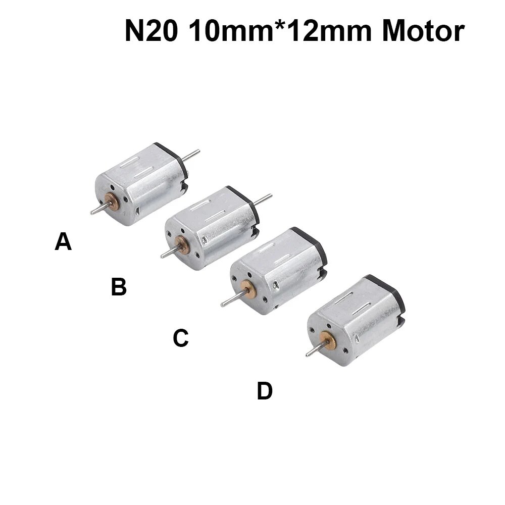 Двигатель постоянного тока N20 B Motor Dual Shaft