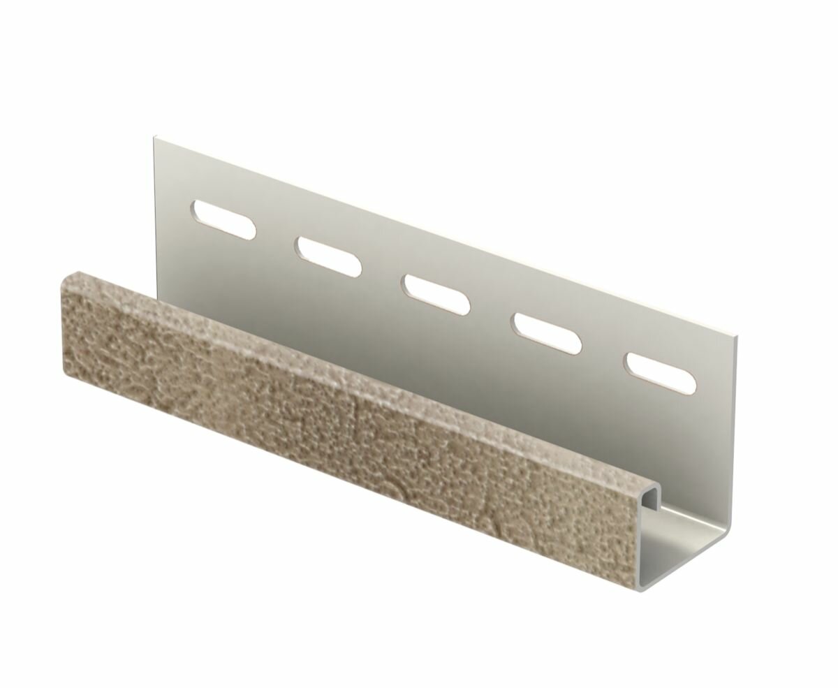 Ю-пласт J-планка (j-профиль), Стоун-хаус клинкер балтик пустыня, 1 шт