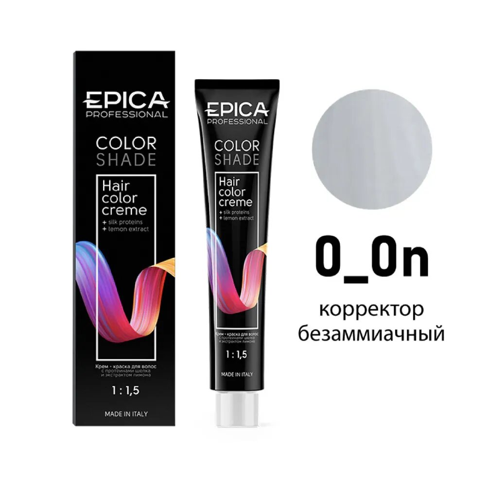EPICA Professional Крем-краска корректор 0.0n безаммиачный Colorshade, 100 мл