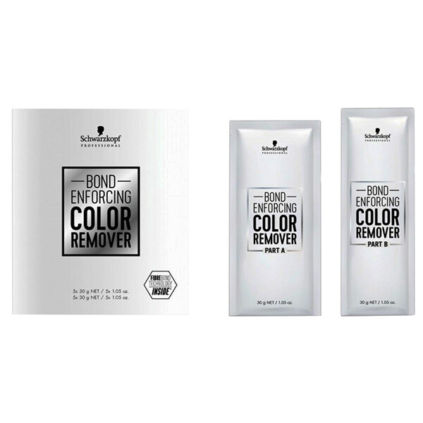 Schwarzkopf Bond Enforcing Color Remover Осветляющий бондинг-порошок для волос (5+5*30мл)