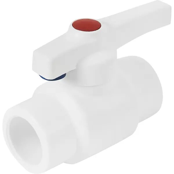 Кран шаровой РВК ø25 мм полнопроходной полипропилен