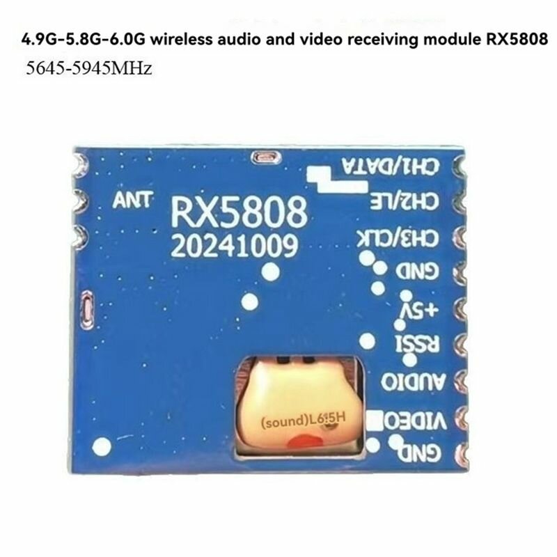 5,8 ГГц RX5808 Беспроводной Аудио -Видео Модуль Приемника 8CH Видео С Режимом Audio SPI