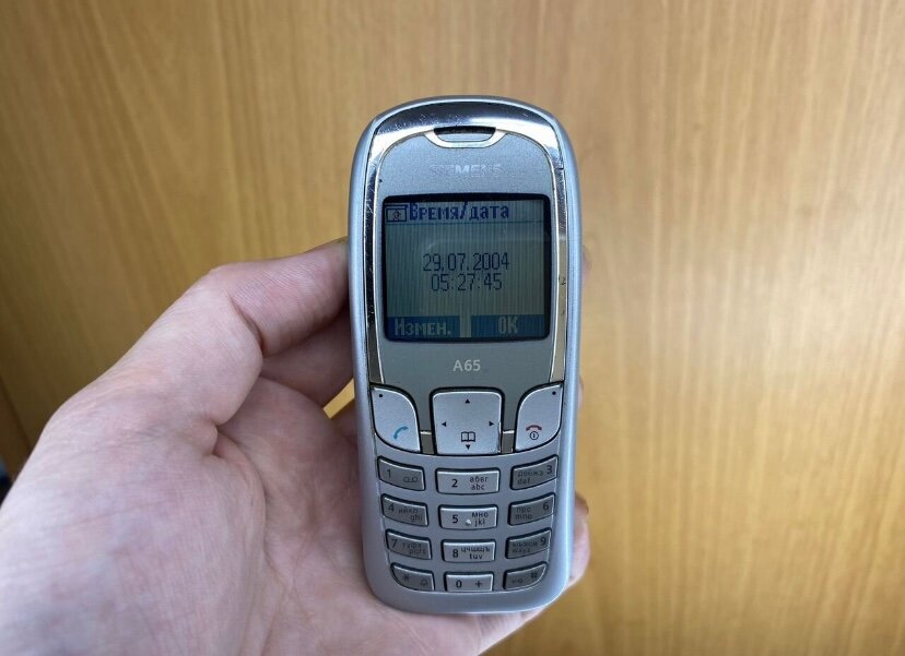 Siemens A65 Оригинальный Б/У Retro Mania дарит ностальгию, Ретро телефон