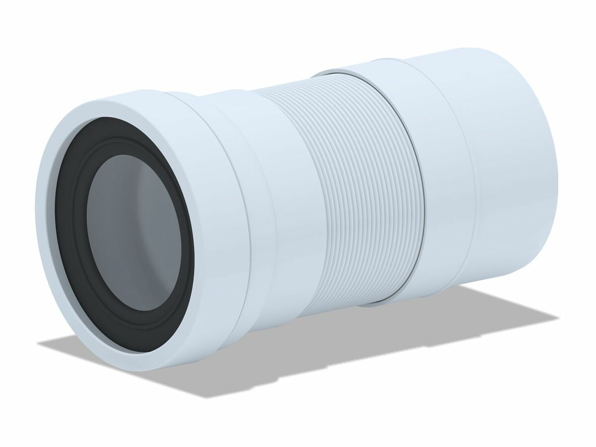 Удлинитель гибкий K711R для унитаза выпуск 110мм