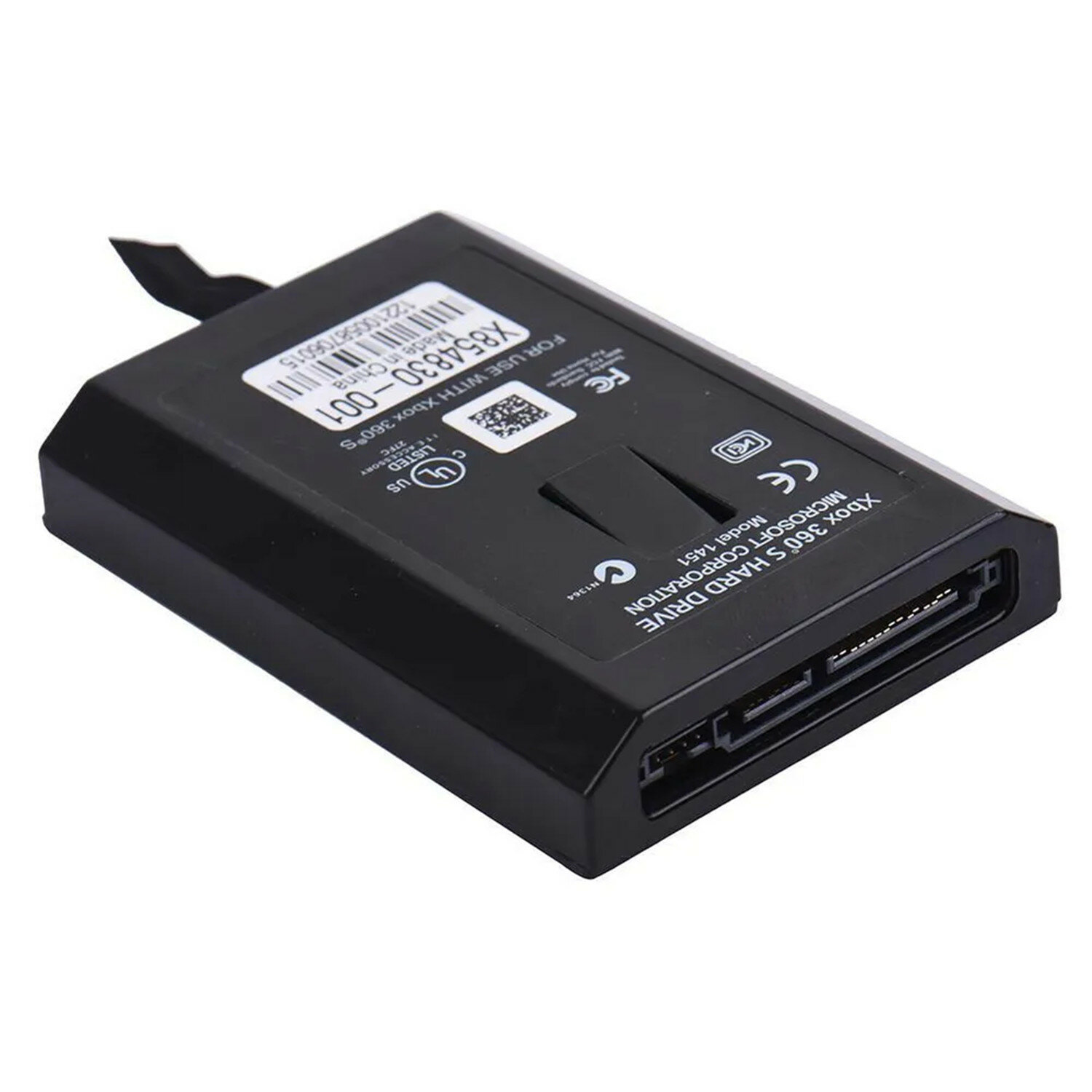 Внешний жесткий диск 320G для игровой консоли Xbox 360 Slim, внешний жесткий диск для расширения хранения данных, портативный жесткий диск, тонкий жесткий диск, расширение хранения данных Xbox 360 Slim, черный цвет