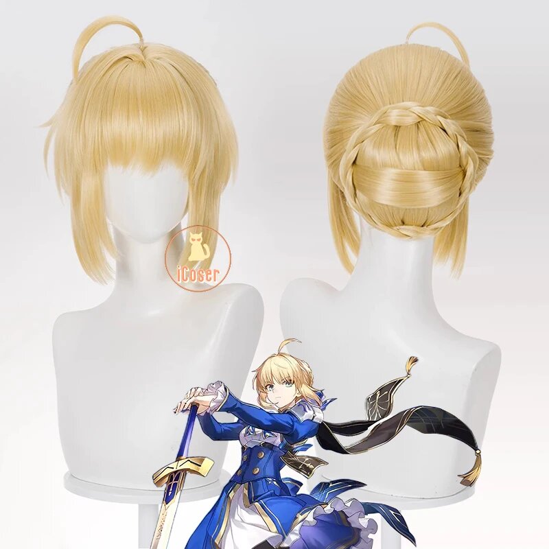 ICoser Honkai Star Rail Fate Saber Косплей костюм XXL, Wig only