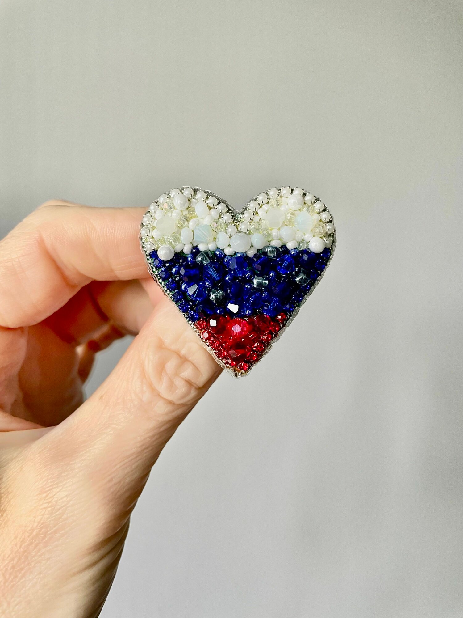 Брошь, хрусталь, кристалл