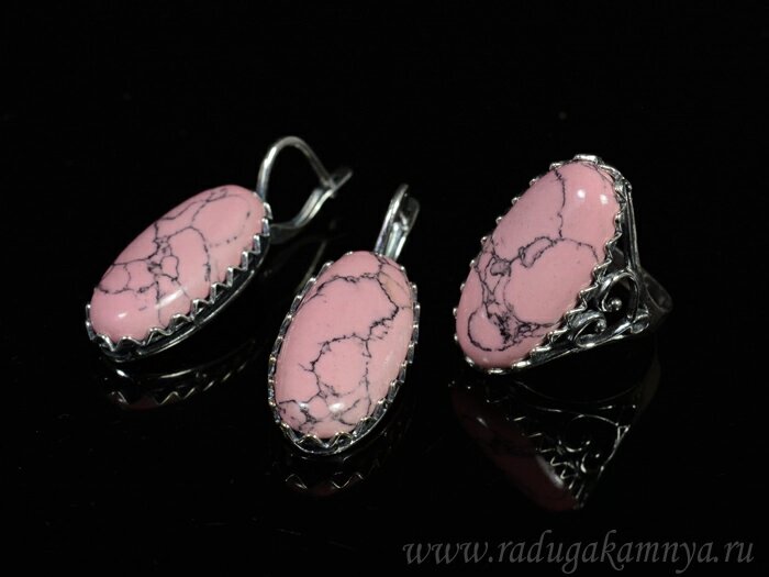 Серьги, кахолонг