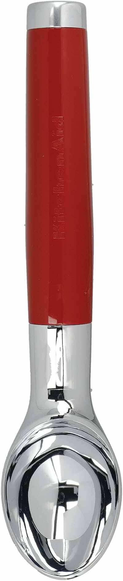 Ложка для мороженного KitchenAid Core Line - из нержавеющей стали, цвет красная, KAG117OHERE
