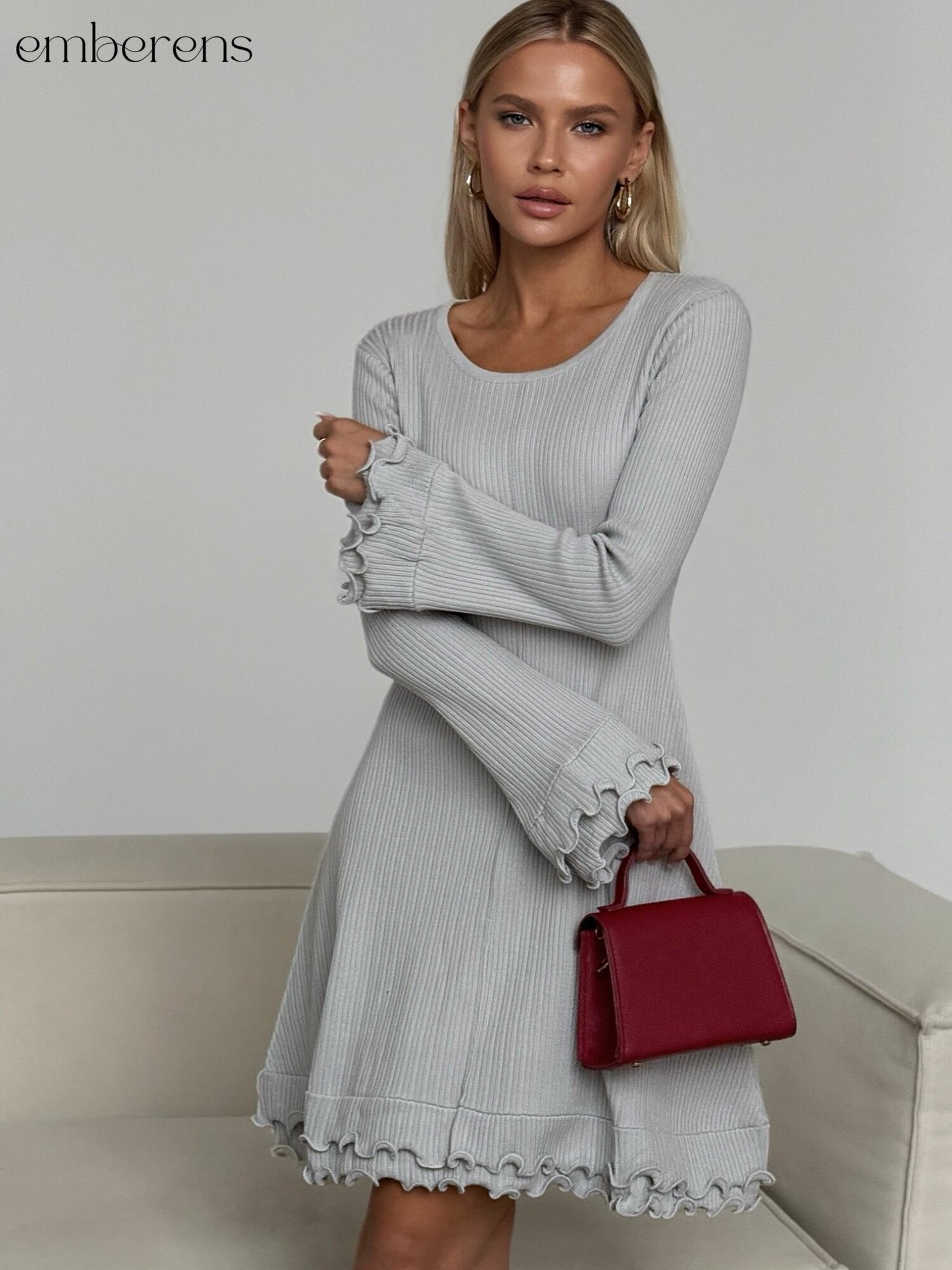 Платье Осень-зима 2025