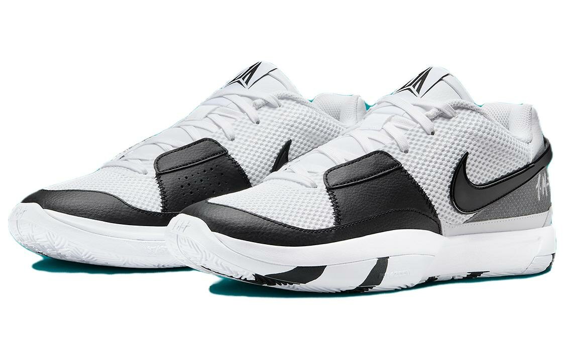 Кеды NIKE JA 1, размер 44.5 EU, черный, белый — фото 1