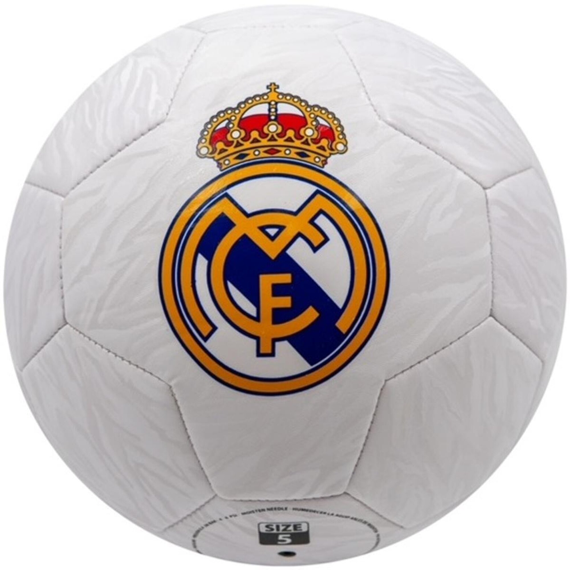 Футбольный мяч Decathlon Real Madrid R.5, 26 панелей, машинная прошивка, размер 5
