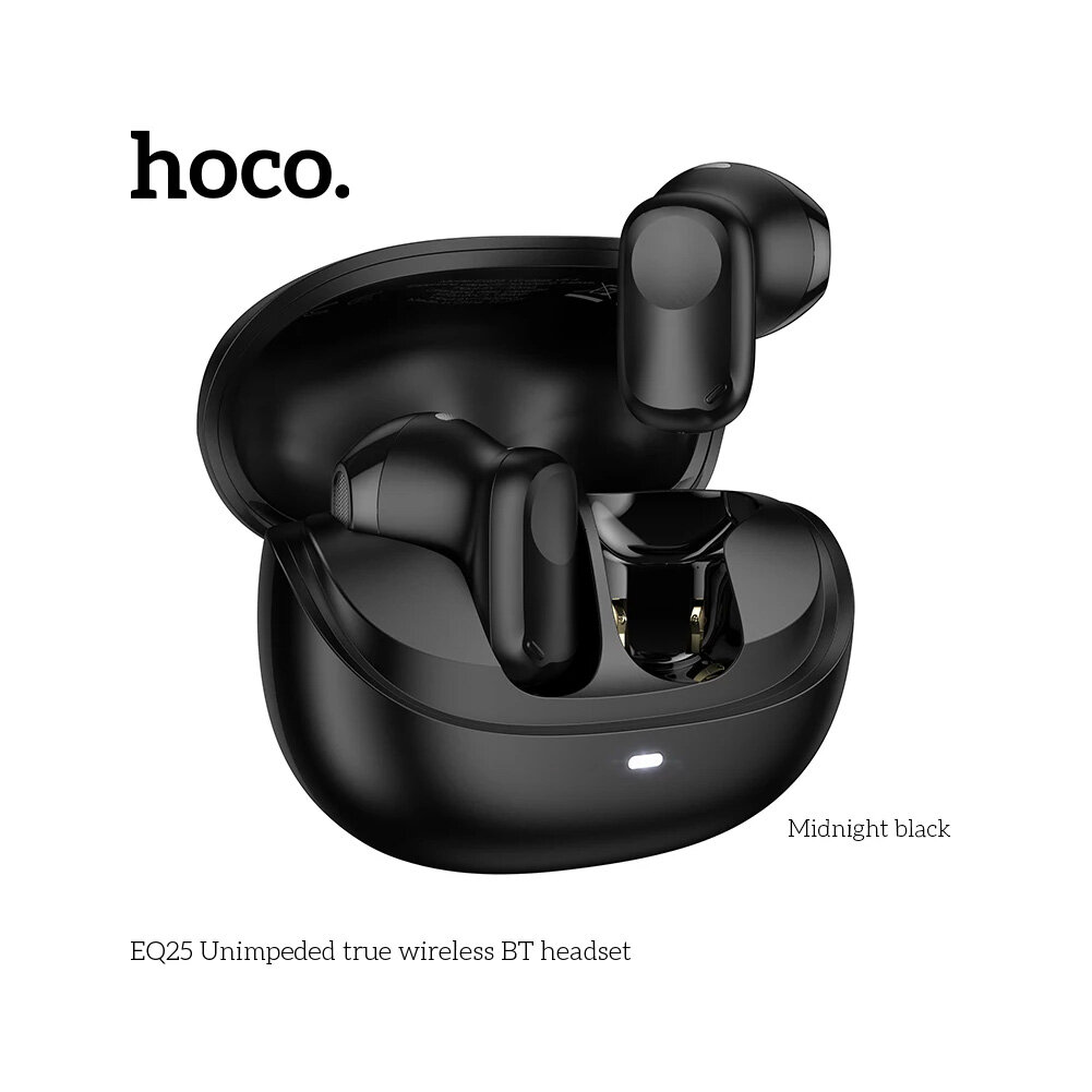 Hoco Беспроводные наушники Hoco EQ25 TWS Unimpeded true wireless черные