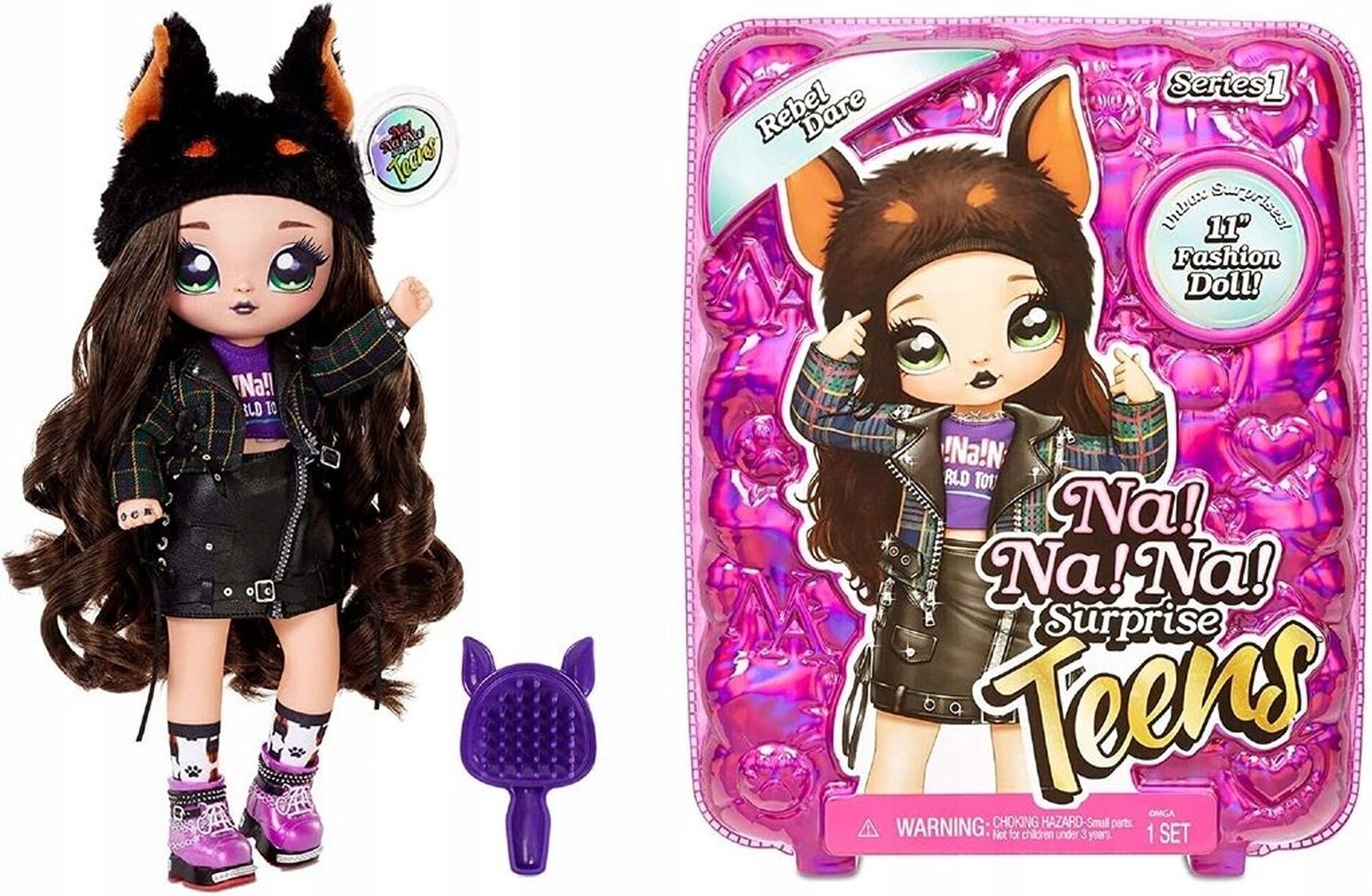 Кукла Na! Na! Na! Surprise Teens - Кукла подросток Ребел Деар - На-На-На 573890