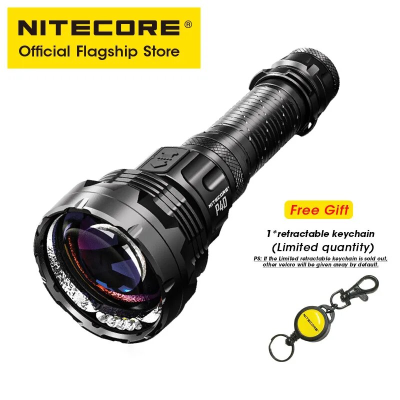 NITECORE P40 Search LEP фонарик 2000 люмен