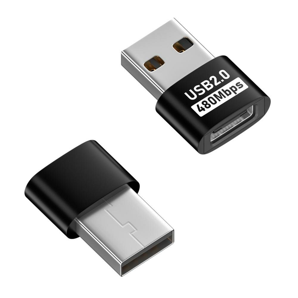 Адаптер USB-USB C для смартфонов iPhone Android, Конвертер USB C OTG