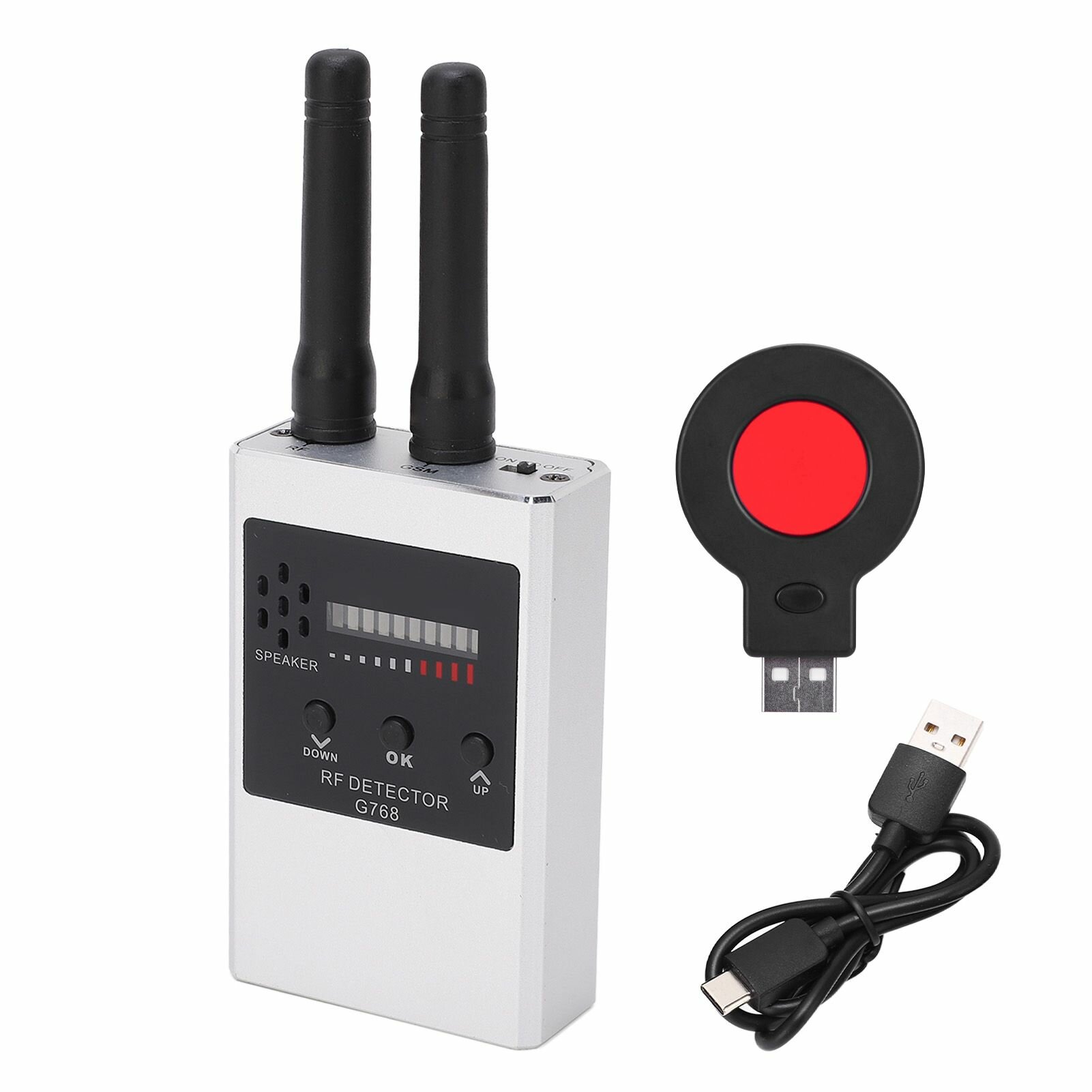 Портативный детектор камер и GPS, многорежимный анти-трекинг прибор для отелей