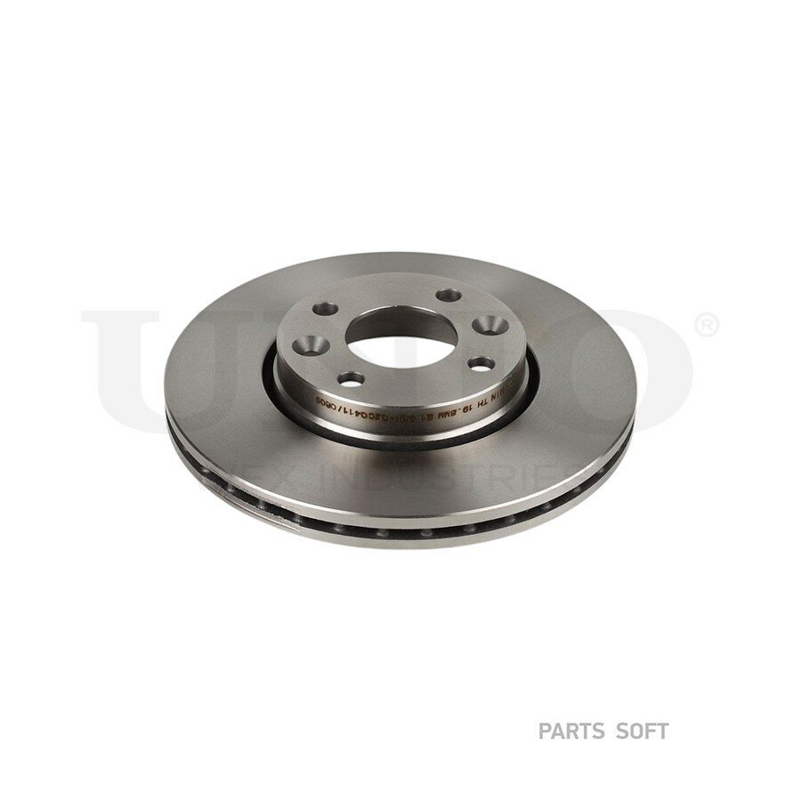 UNIO Диск тормозной передний Lada Largus 12-, Renault Logan 07-, Megane II 02-