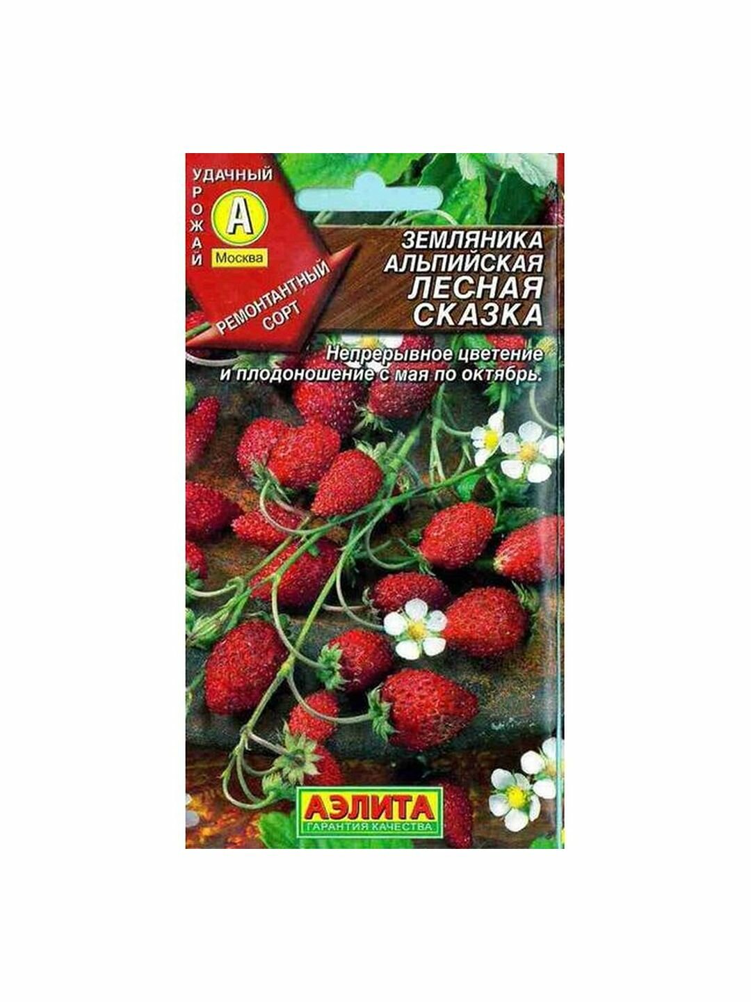 Семена Земляника Лесная сказка, Аэлита, 1 пачка - 0.04г семян