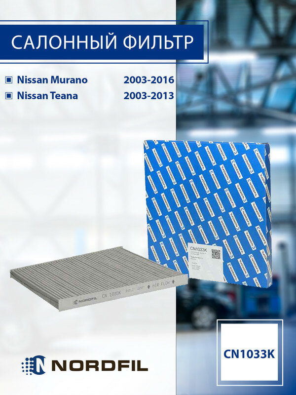 Салонный фильтр для Nissan Murano/Teana (Ниссан Мурано/Теана)