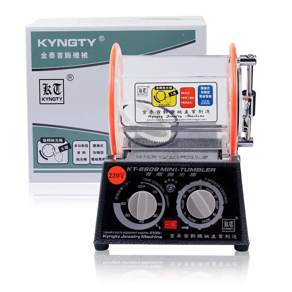 Галтовка барабанная kalafu KT-6808 3 кг