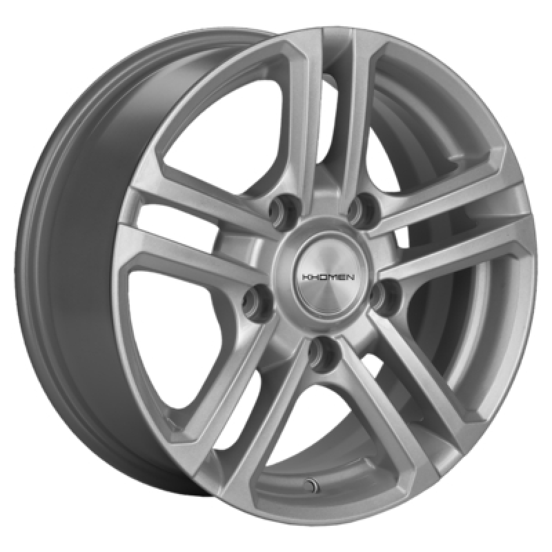Диск колесный Khomen Wheels KHW1602 (Niva 4x4) 6,5x16 5x139,7 Dia98.5 ET40 цвет F-Silver