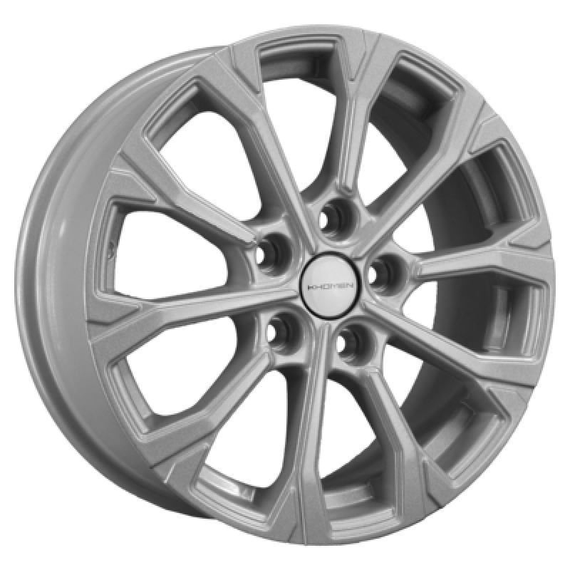Диск колесный Khomen Wheels KHW1605 (Seltos|Soul) 6,5x16 5x114,3 Dia67.1 ET44 цвет F-Silver