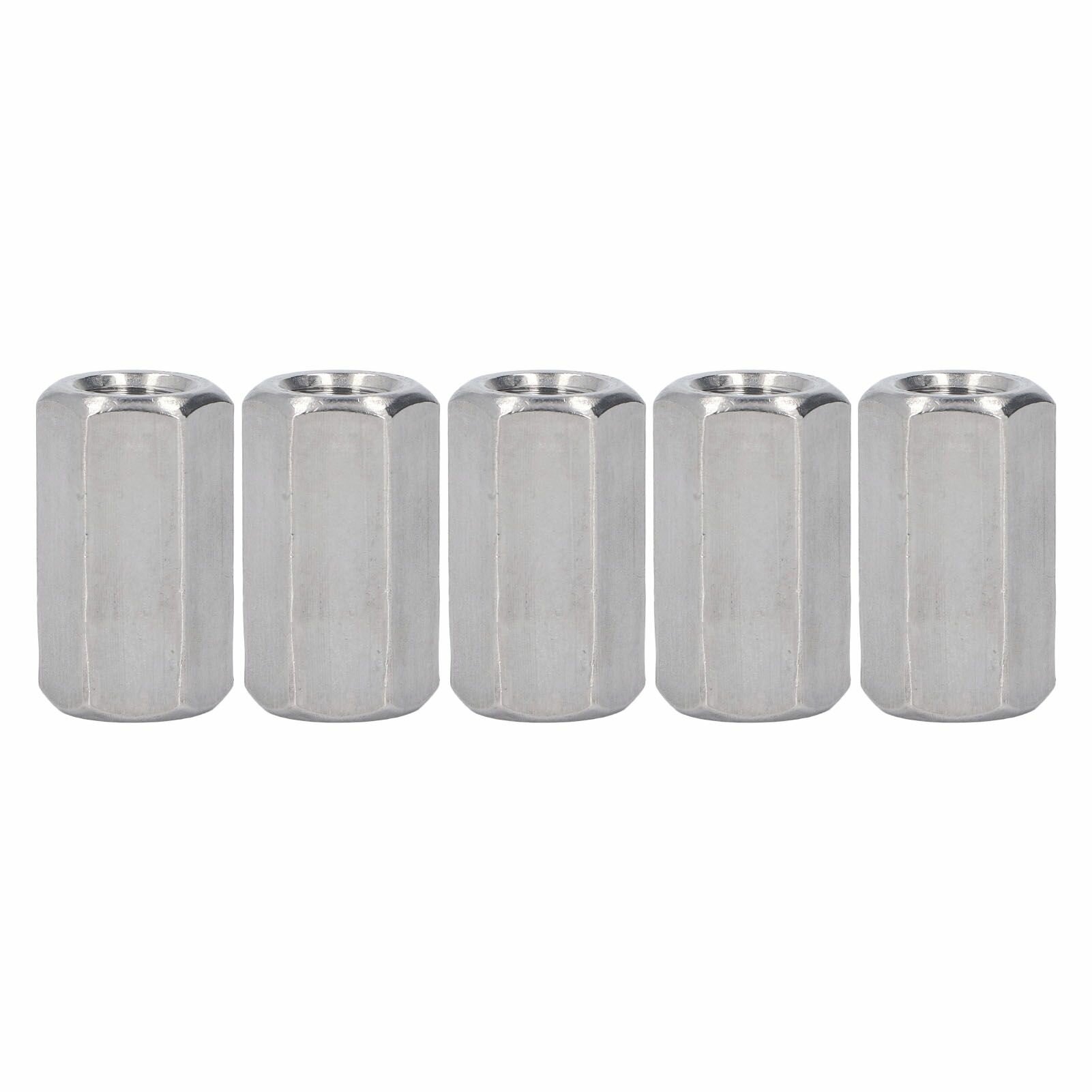 5 шт. шестигранных гаек 304, метрическая тонкая резьба, винты и шпильки