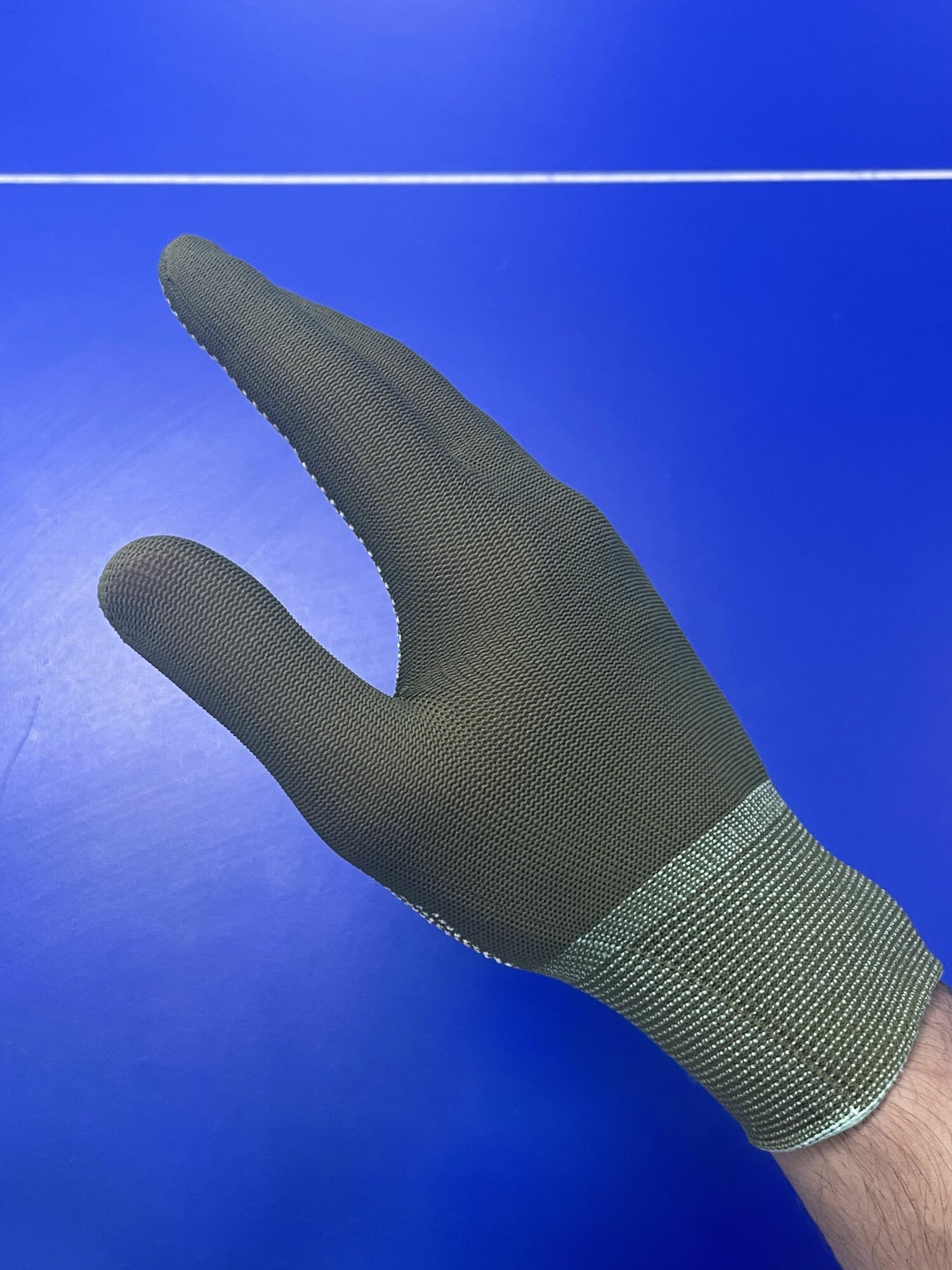 Чёткие перчатки 10 пар, M, хаки