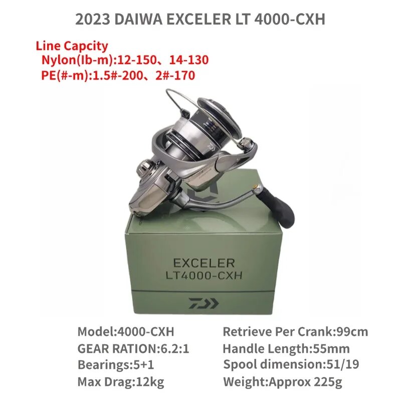 Daiwa EXCELER LT Спиннинговые катушки