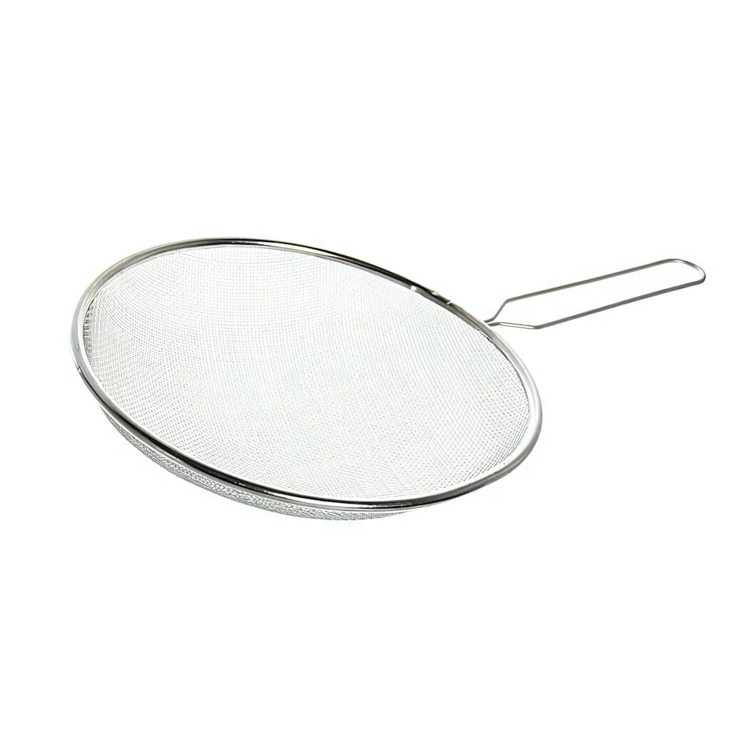 Сито металлическое 18 см с ручкой, для просеивания муки и соусов