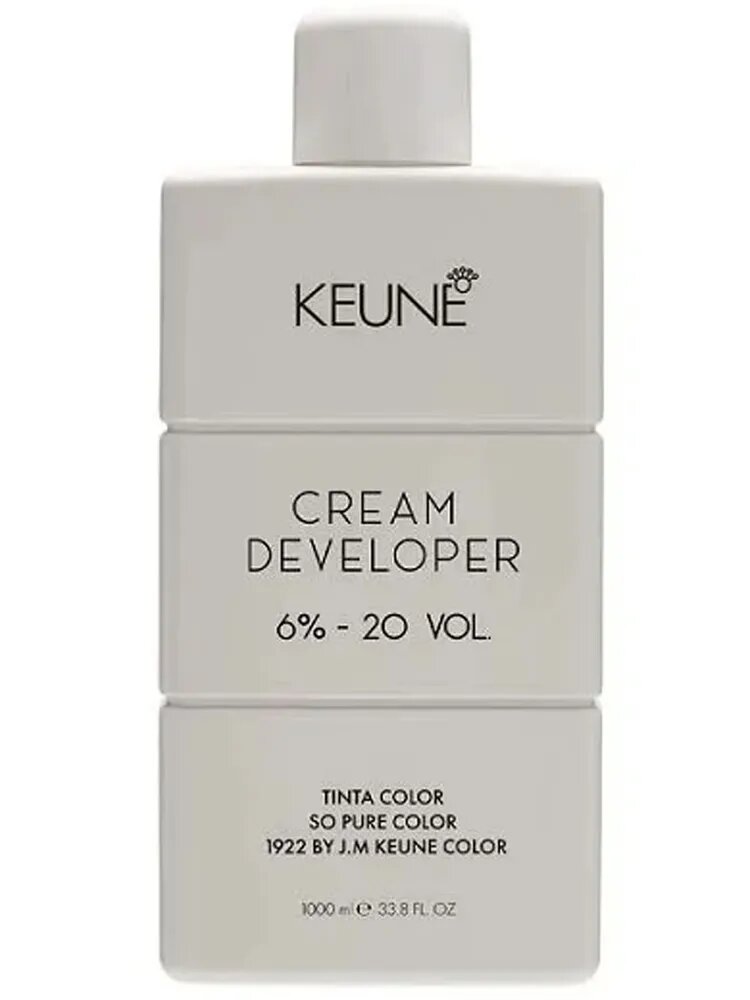 Keune Tinta Color Developer Проявитель Тинта 6 % 20 vol (окислитель) 1000 мл