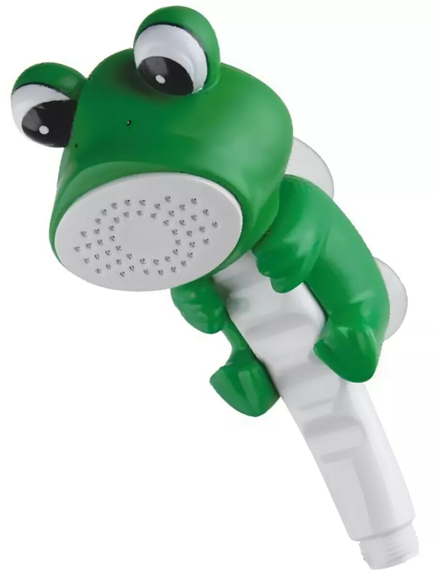 Лейка для душа детская ECONOCE Лягушка, 1-функциональная, пластиковая (EC0729-1)