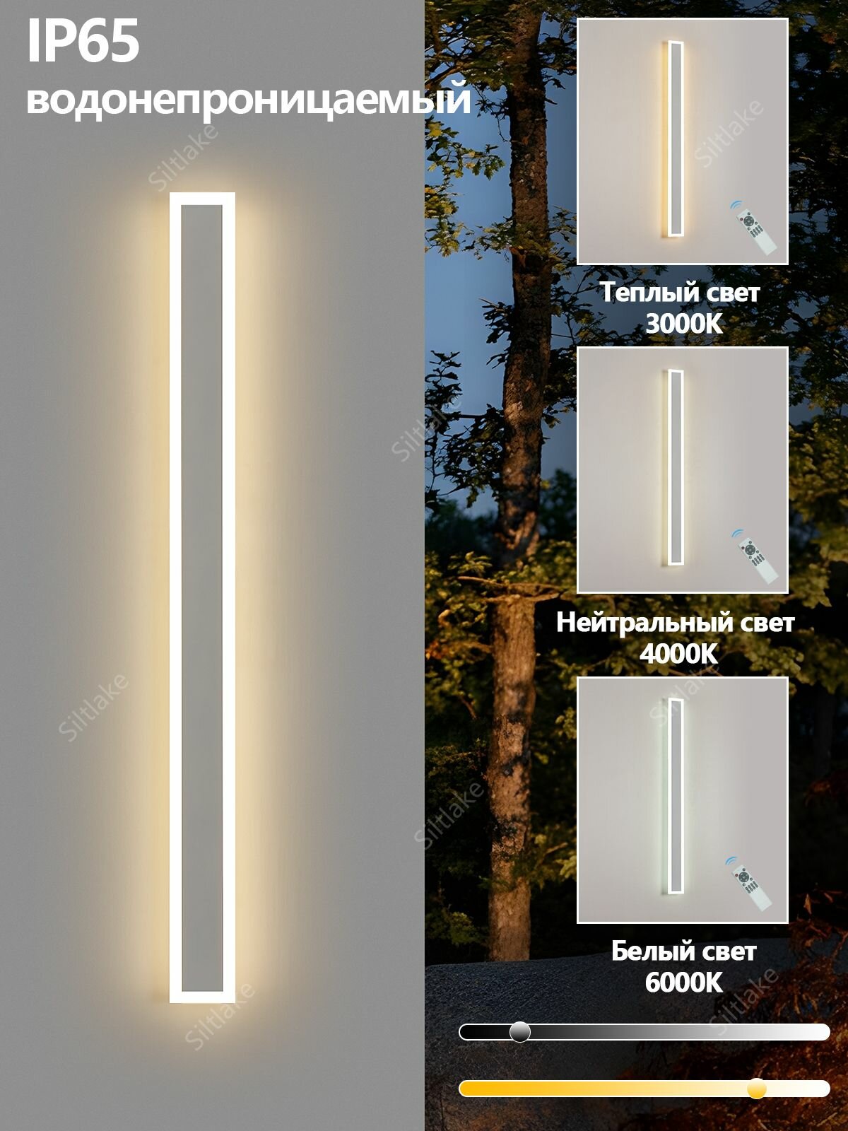 Водонепроницаемый уличный настенный светильник, подходящий для лестниц, входов в сад, вилл, коридоров, проходов между рядами, балконов, сторожек