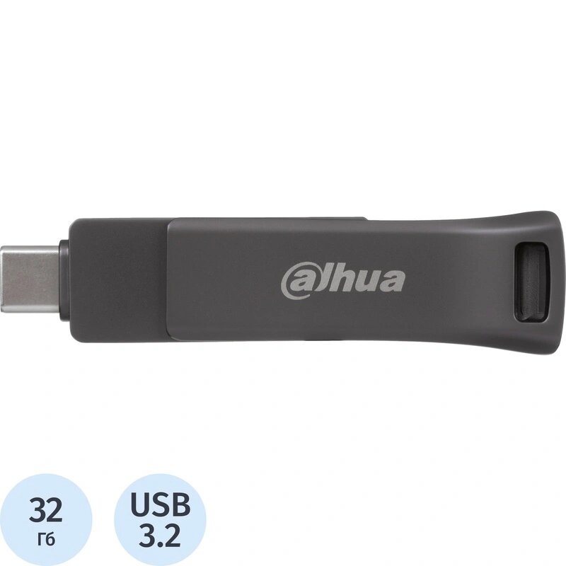 Флеш-память Dahua 32 ГБ, USB3.2 Gen1 DHI-USB-P629-32-32GB