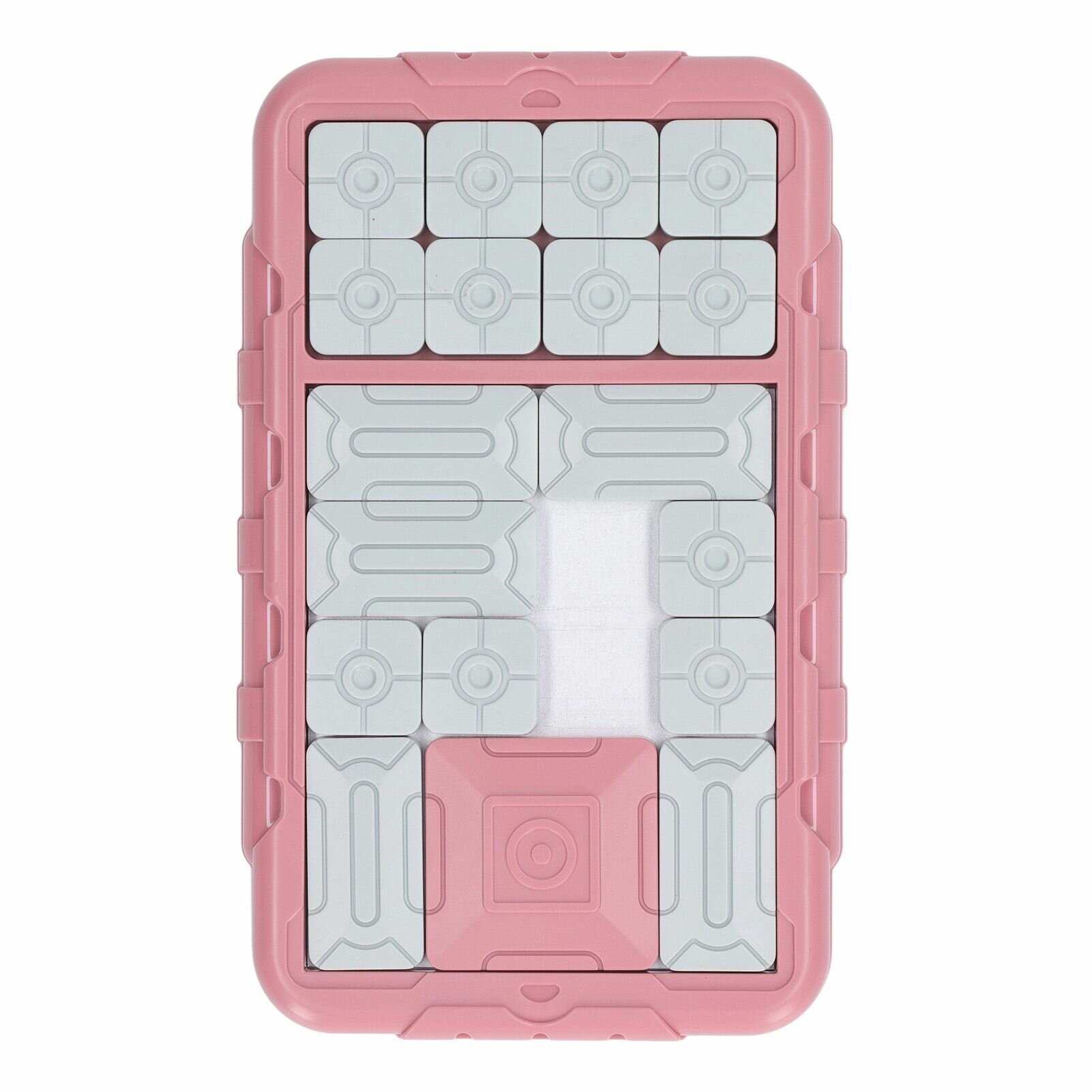 Ручные слайд-головоломки, игры для снятия стресса, портативные размеры, задачи, головоломки для детей, подростков, розовый цвет