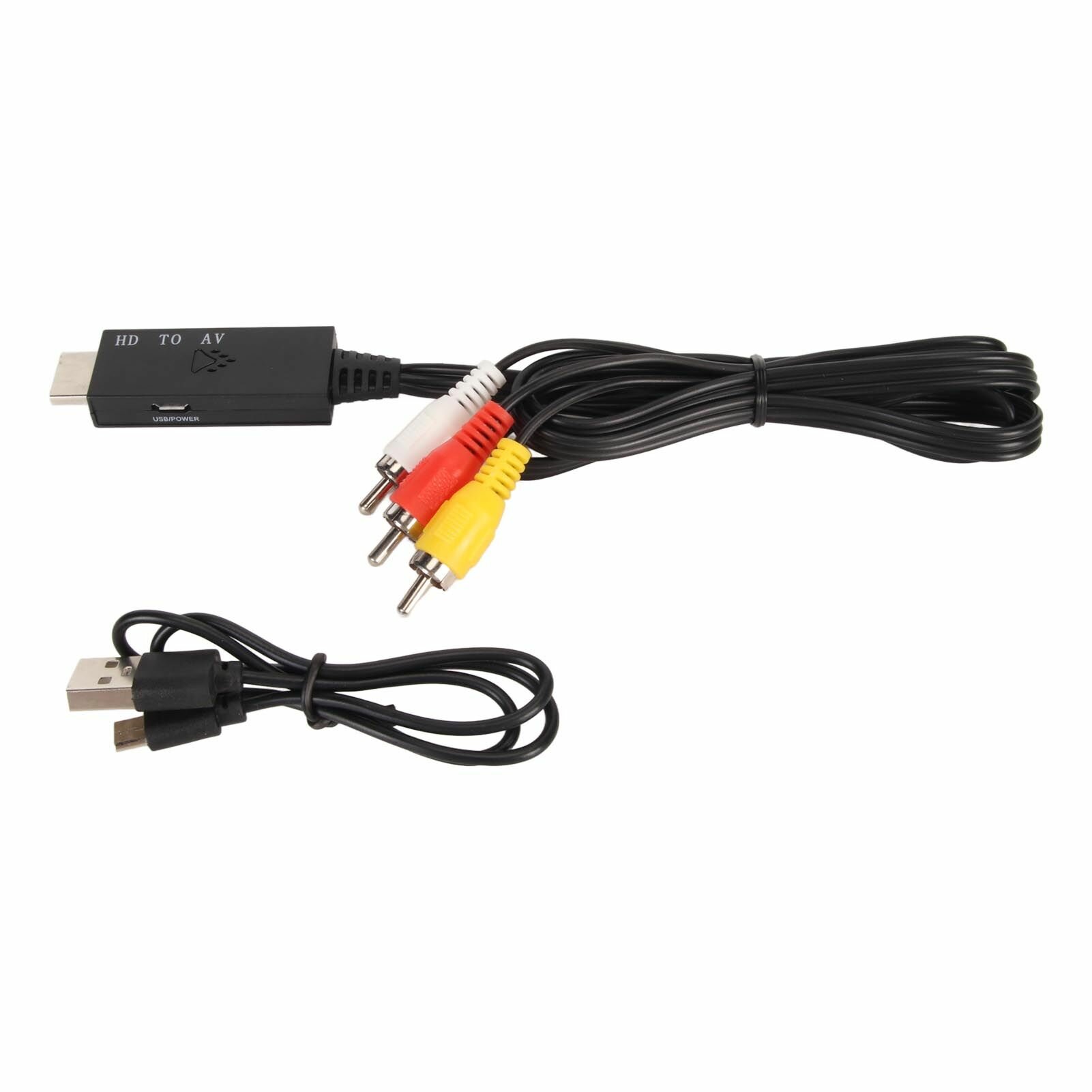 Конвертер HDMI - RCA, адаптер для старого ТВ/монитора, 1м