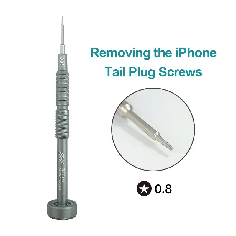 NASAN Прецизионная отвертка Y-образная 0,6 для iPhone 0.8