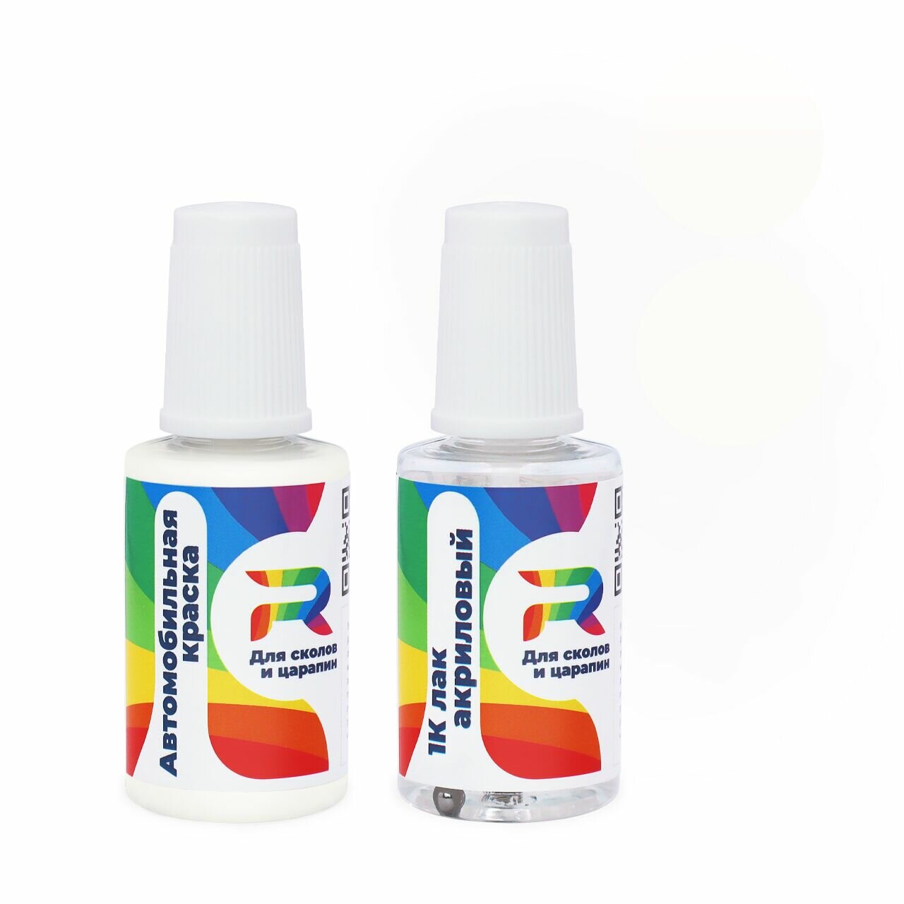 Подкраска для сколов и царапин авто Toyota K83, 056, ZB0 - White (Базовая краска, Двухслойный, Белый)