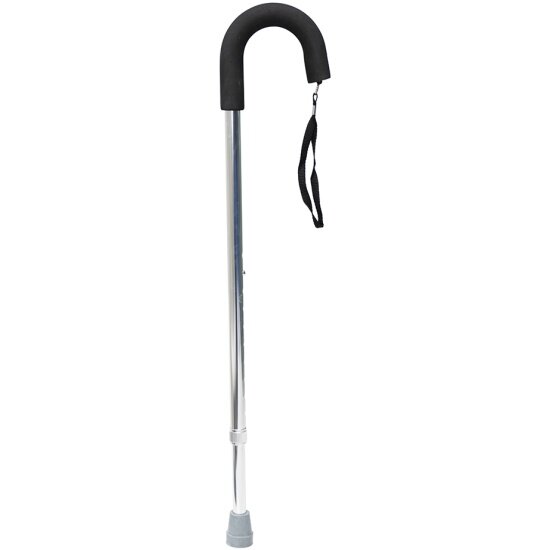 Трость опорная Barry Ltd BARRY с мягкой резиновой ручкой, хром 10080