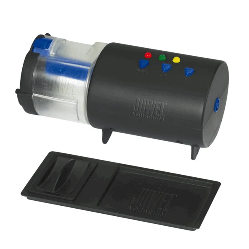 Автоматическая кормушка JUWEL EasyFeed, предназначена для аквариума JUWEL. Интеллектуальное устройство для кормления. Автоматическая кормушка для аквариума, 1 unit, Черный