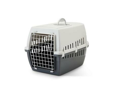 SAVIC TROTTER 3 60, 5 см х40, 5 см х 39 см переноска темно-серая светло-серая