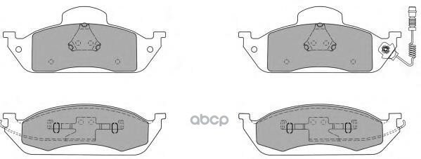 Колодки тормозные передние MERCEDES-BENZ M-Class 98-05 FREMAX арт. FBP1118