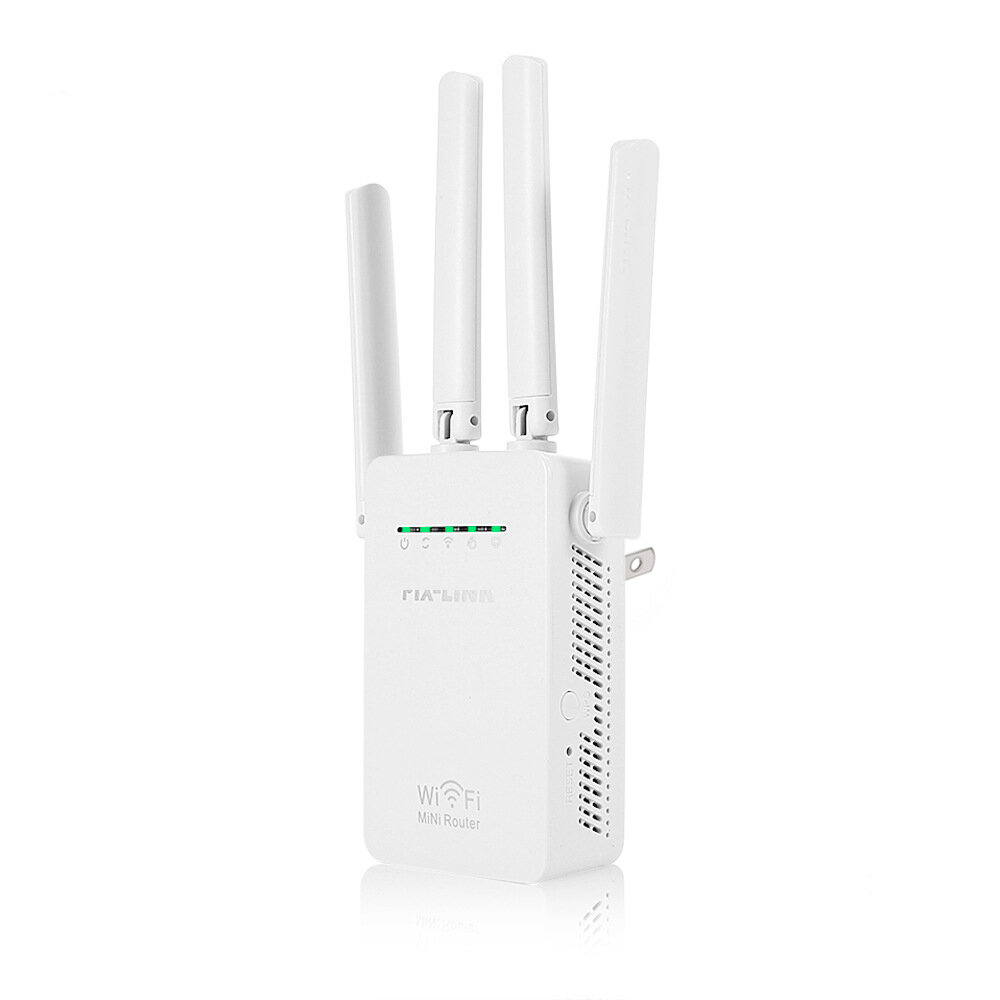 Двухдиапазонный Wifi Расширитель Ретранслятор Диапазона Действия Беспроводного Маршрутизатора Усилитель Сетевого Сигнала