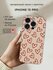 Чехол на Apple iPhone 15 Pro / Айфон 15 Про с принтом "Little hearts doodles 1 -...