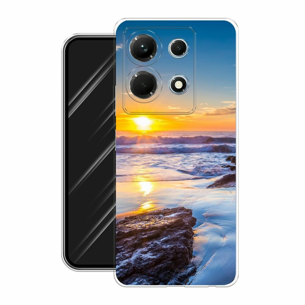 Чехол на Infinix Note 30 4G / Инфиникс Нот 30 4G с принтом "Восход 6" — фото 1